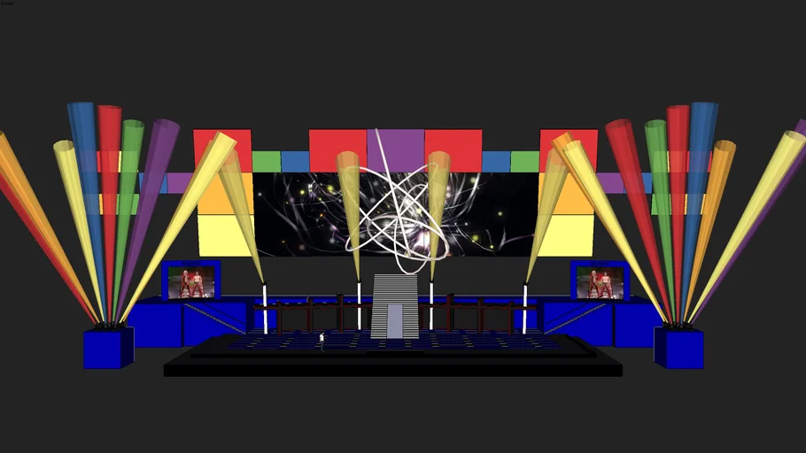 Eurovision 2001 Stage | 3D Warehouse