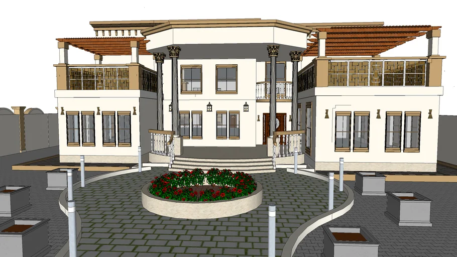 fancy Saudi (khaliji) house | 3D Warehouse
