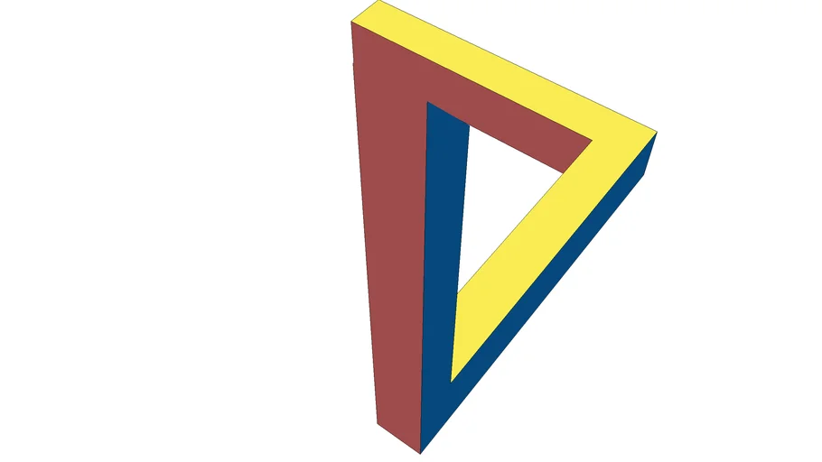 Impossible Triangle | 3D Warehouse