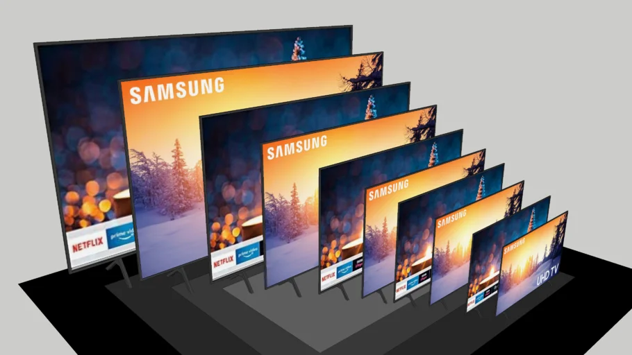 TVS LED SAMSUNG | 3D Warehouse