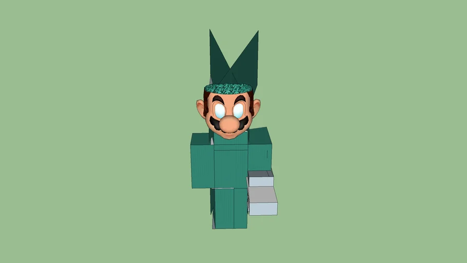 minecraft mario skin | 3D Warehouse