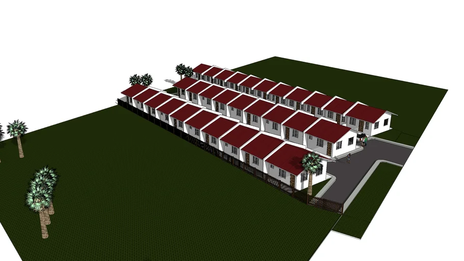 Row Houses | 3D Warehouse