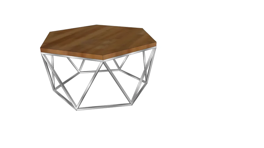 STAINLESS STEEL COFFEE TABLE | 3D Warehouse