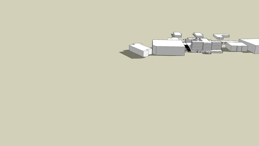 Duke Raleigh Hospital Canopy 3A | 3D Warehouse