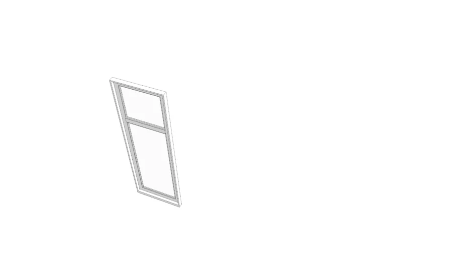 raam met boven raam | 3D Warehouse