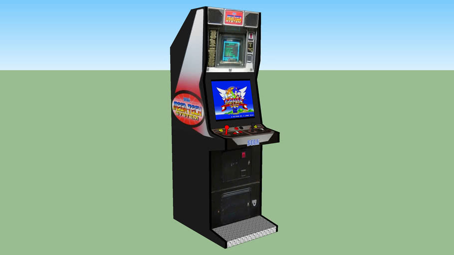 Sega Mega-Tech Arcade | 3D Warehouse