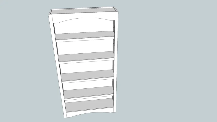 River Terrace Bookshelves | 3D Warehouse