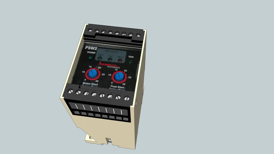 PSW2 - Pre Start Warning Relay | 3D Warehouse