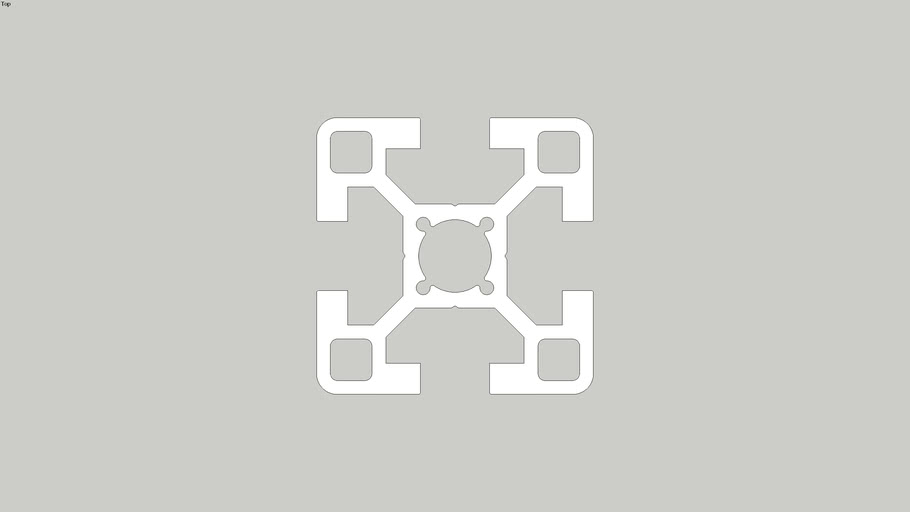 Profile 40x40 | 3D Warehouse