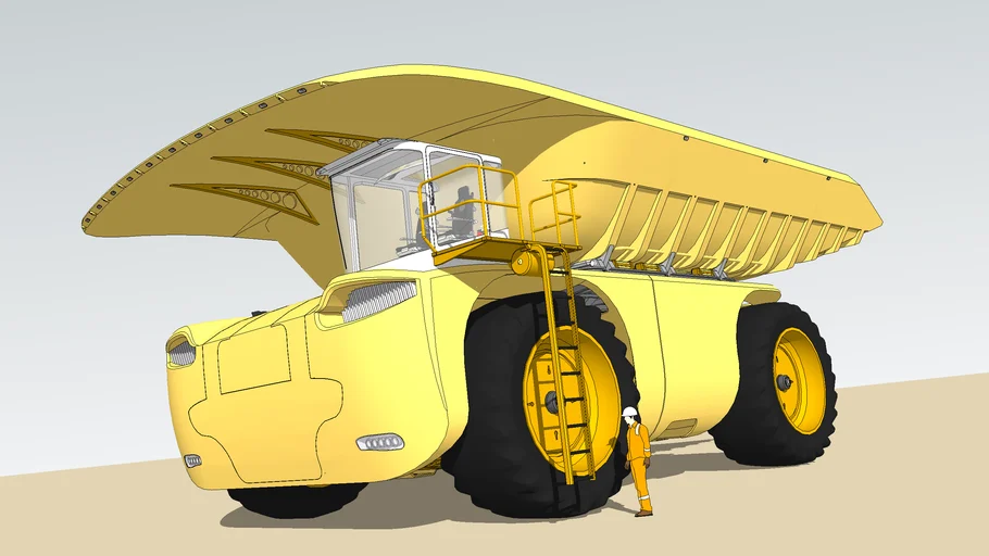 2025 Mining Truck Concept | 3D Warehouse