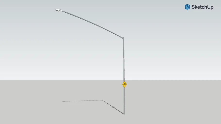 Caltrans streetlight 4 | 3D Warehouse