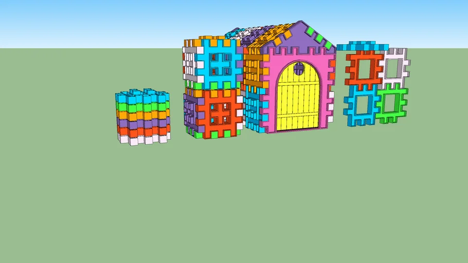 Little Tikes Waffle Blocks | 3D Warehouse