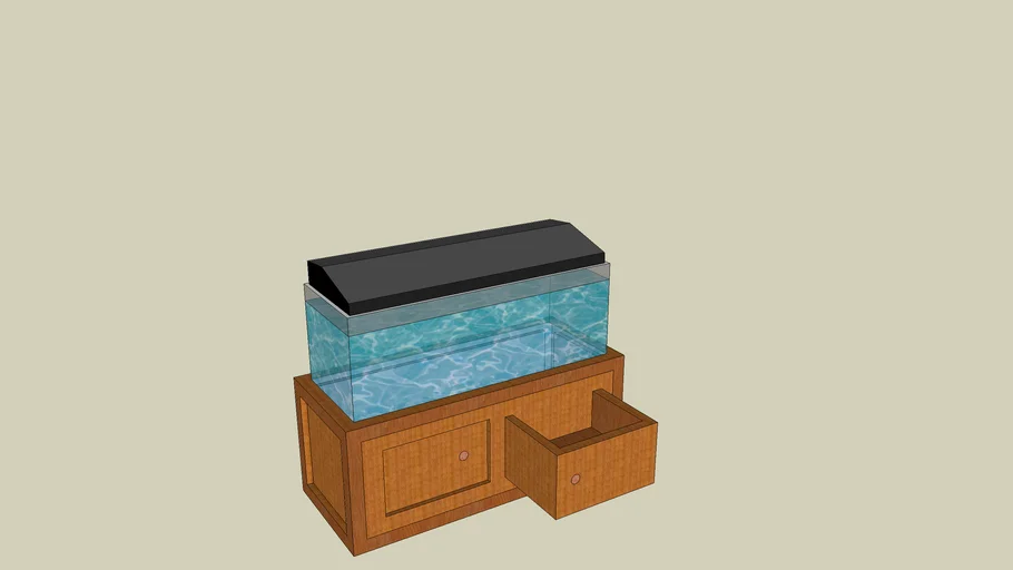 Fish tank. | 3D Warehouse