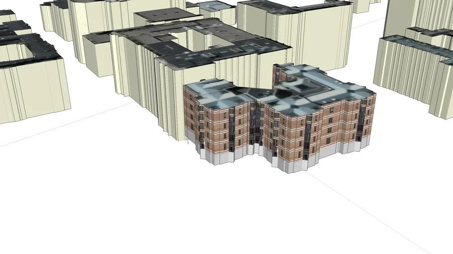 School of Social Work Building | 3D Warehouse