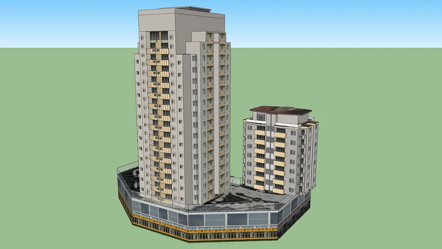 Chung cư Nguyễn Hữu Cảnh 3.1 | 3D Warehouse