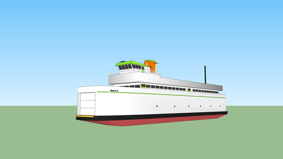 Fictional Ferry | 3D Warehouse