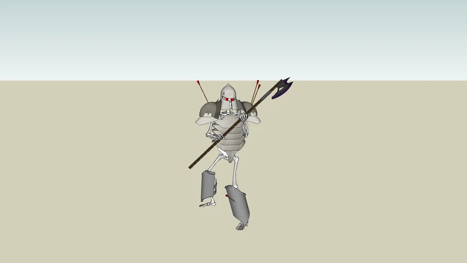 Skeleton Warrior | 3D Warehouse