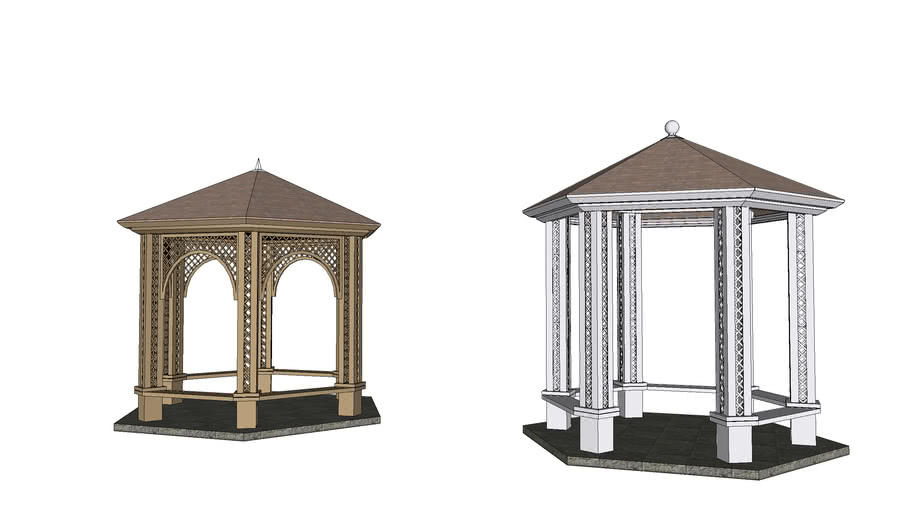 Gazebo_03 | 3D Warehouse