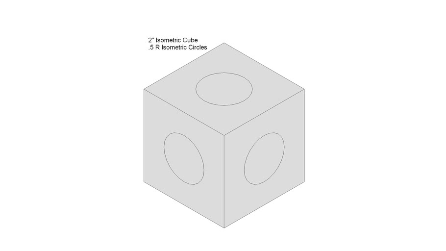 2' Isometric Cube | 3D Warehouse