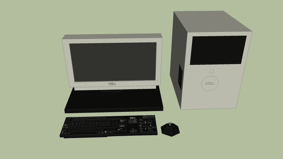 DELL Computer | 3D Warehouse