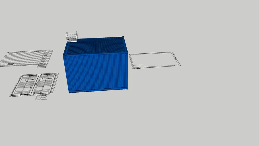 CONTAINER MINI | 3D Warehouse