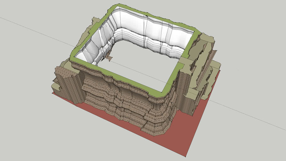Stargate Command Alpha Base Terrain | 3D Warehouse