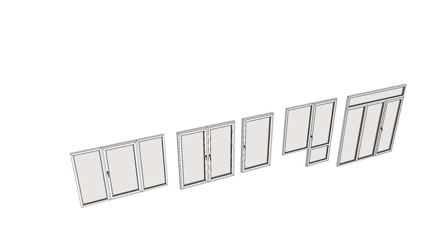 Plastic windows | 3D Warehouse