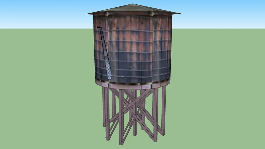 Water Tower | 3D Warehouse