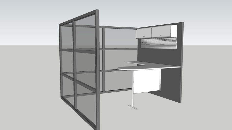 Glass Cubicle | 3D Warehouse