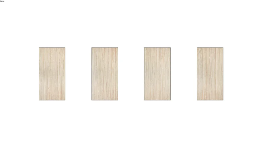 FILO BEIGE TX 60X120 NAT RET - PORTOBELLO | 3D Warehouse