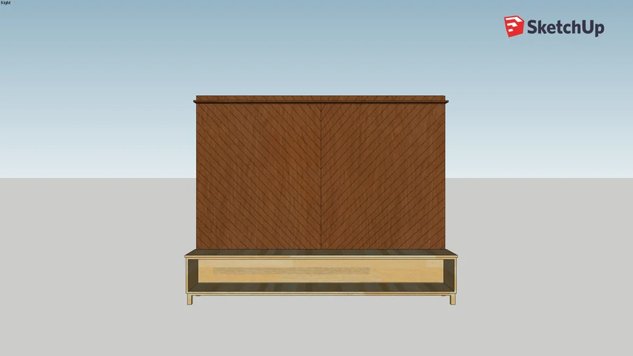 RACK COM PAINEL | 3D Warehouse