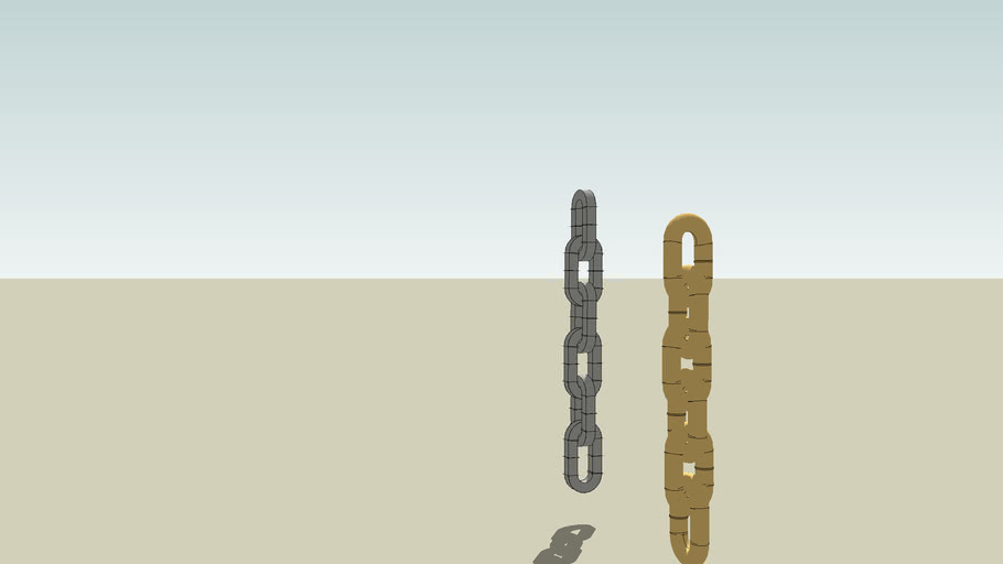 metal chain | 3D Warehouse