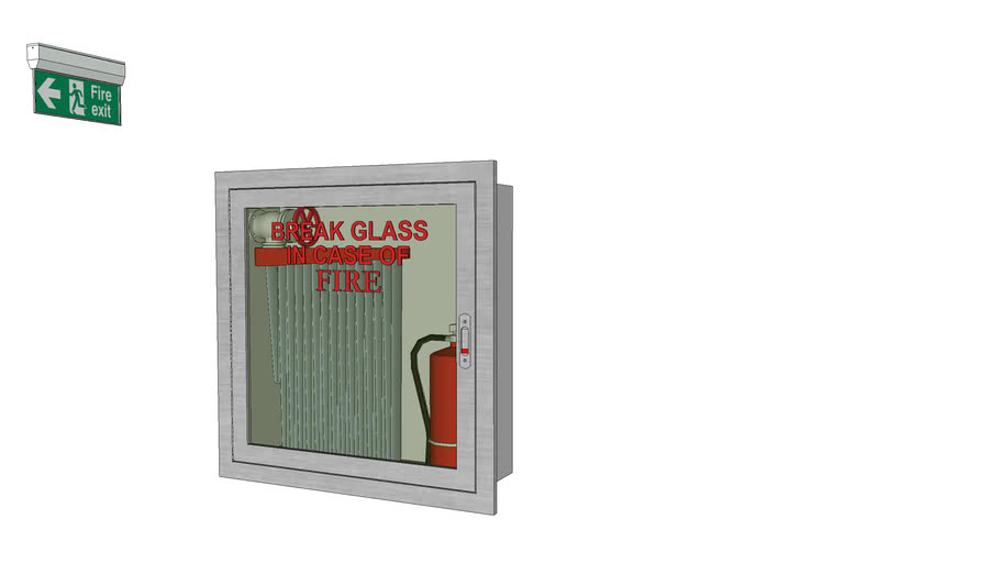 FIREHOSE CABINET | 3D Warehouse