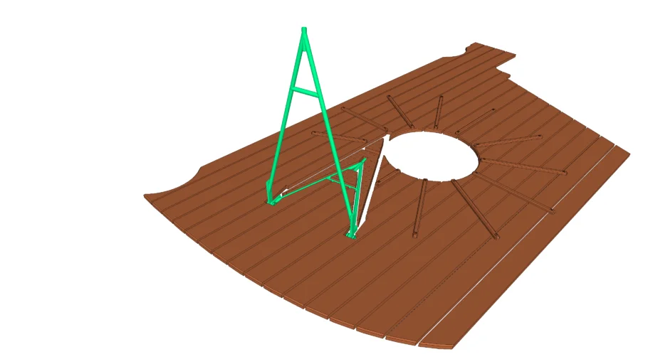 2cm Flak Gun Stand for Turm IV/43 | 3D Warehouse