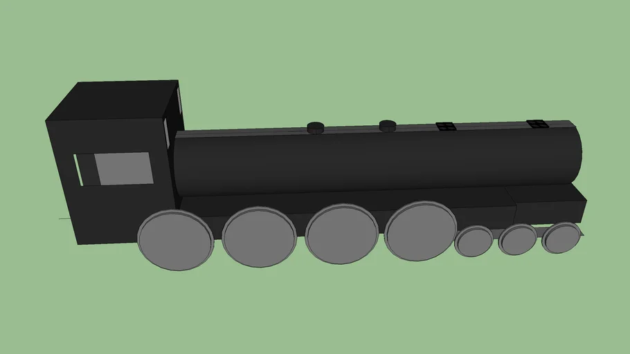 large steam engine | 3D Warehouse