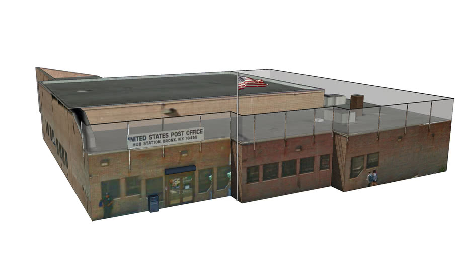U.S.Post Office Hub Station | 3D Warehouse