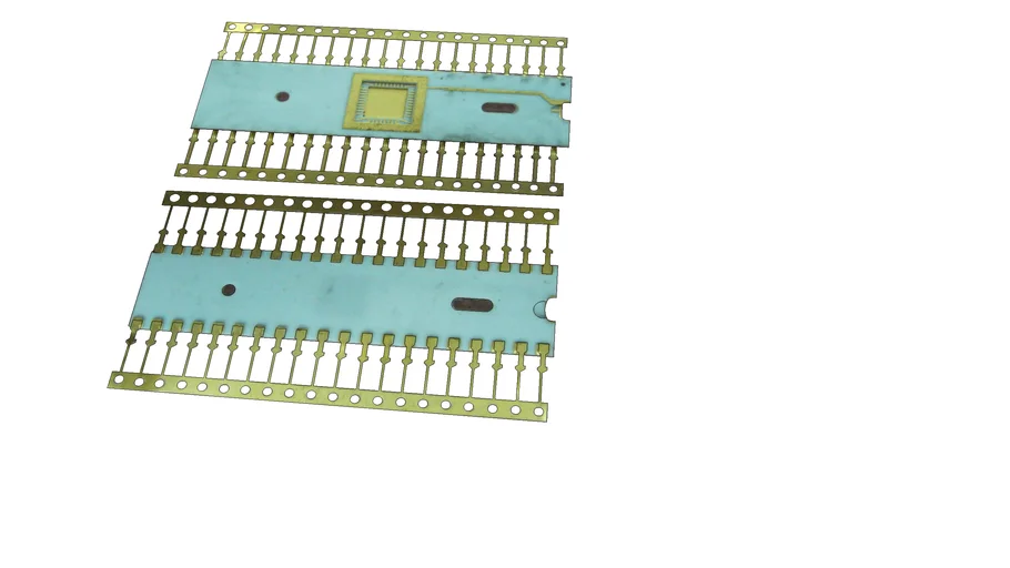 DIP chip Rectangle | 3D Warehouse