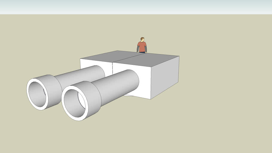 simple turret fur anything | 3D Warehouse