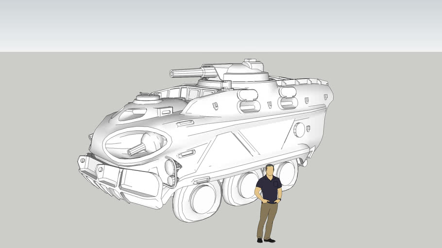 Infantry Fighting Vehicle Fallout 4 | 3D Warehouse