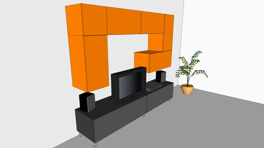 TV set | 3D Warehouse