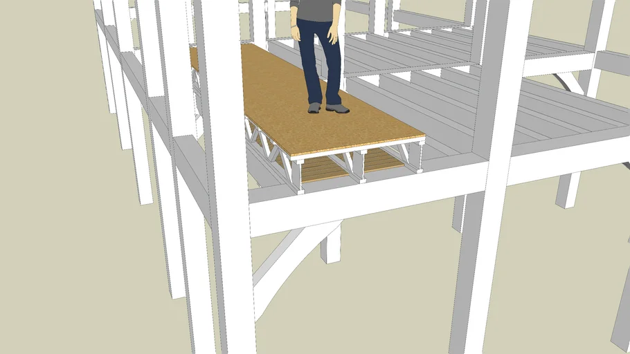 Timber Floor System | 3D Warehouse