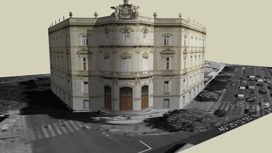 Casa de America, Palacio de Linares | 3D Warehouse