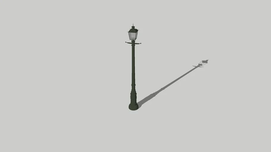 Gas lamp | 3D Warehouse