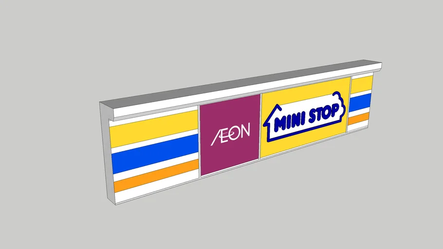Ministop Banner | 3D Warehouse