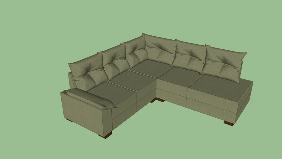 SOFÁ DE CANTO | 3D Warehouse