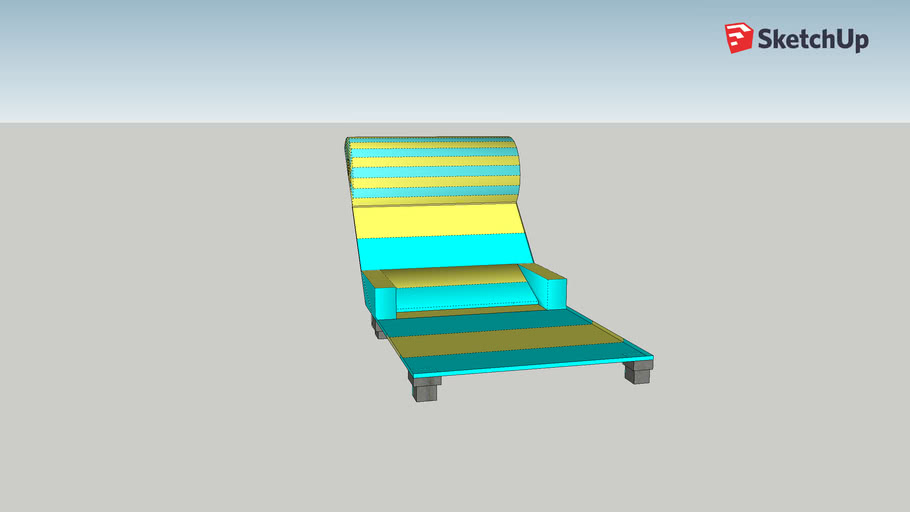 Beach Chair | 3D Warehouse