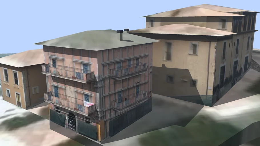 Borgo della Rivera. L'Aquila | 3D Warehouse