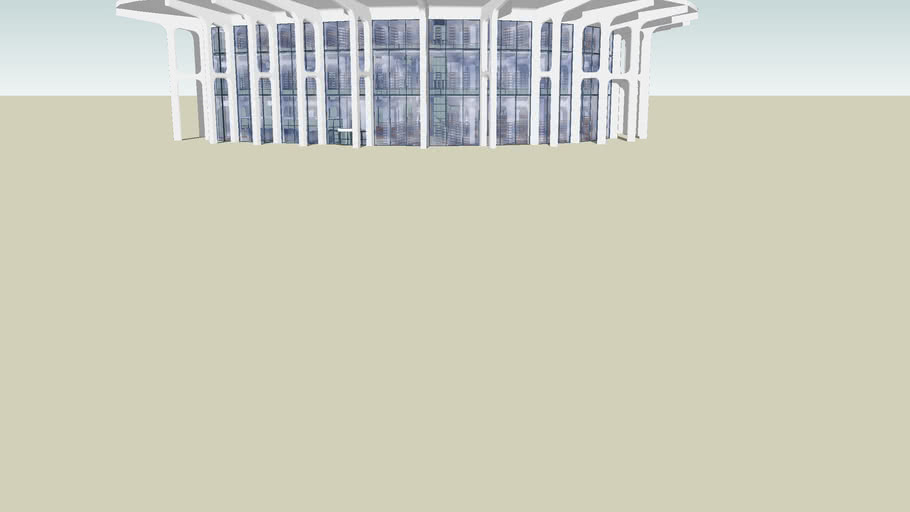 Large Public Library | 3D Warehouse