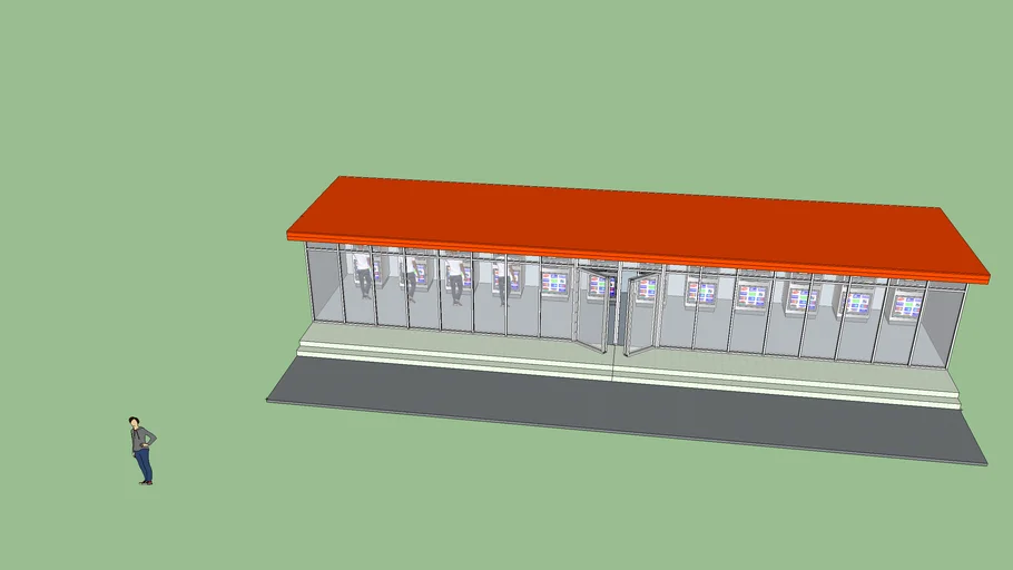 Atm Center 16m | 3D Warehouse