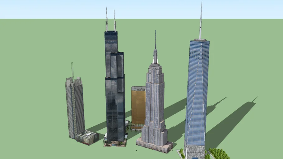 Tall Buildings | 3D Warehouse